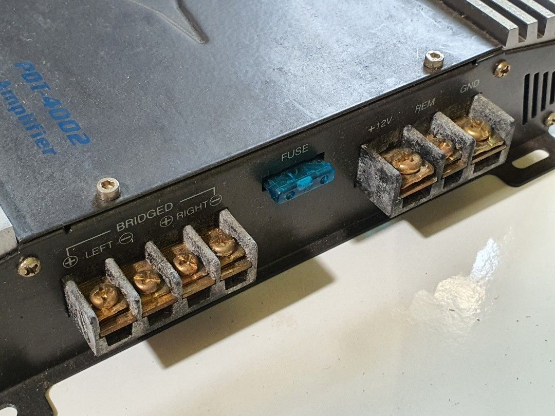 Predator 1200 watts 2 Channel Power Amp PDT-4002, Audio, Other Audio ...