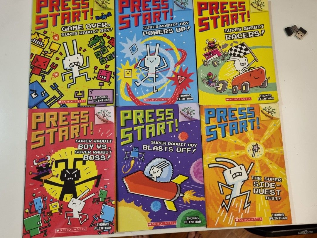 Press start! Super Rabbit Boy, Hobbies & Toys, Books & Magazines ...