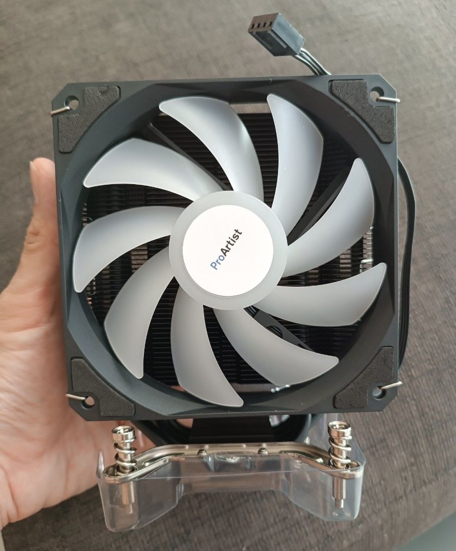 ProArtist E3 RGB Black Version CPU Cooler - Intel only, Computers ...