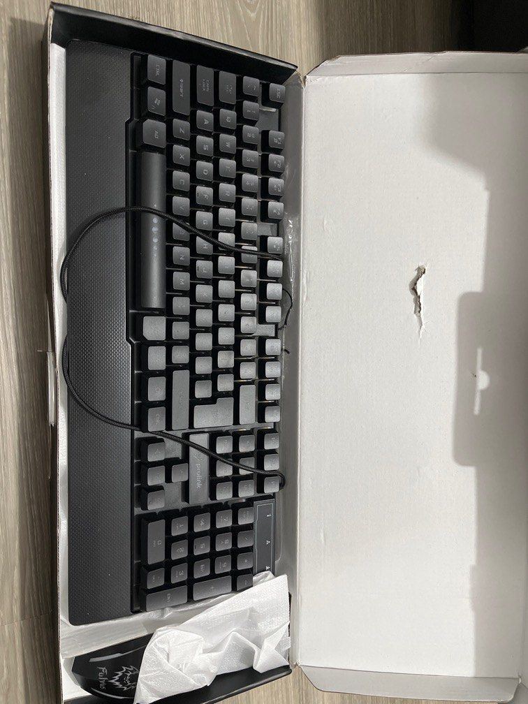 Prolink gaming keyboard and mouse, Computers & Tech, Parts ...