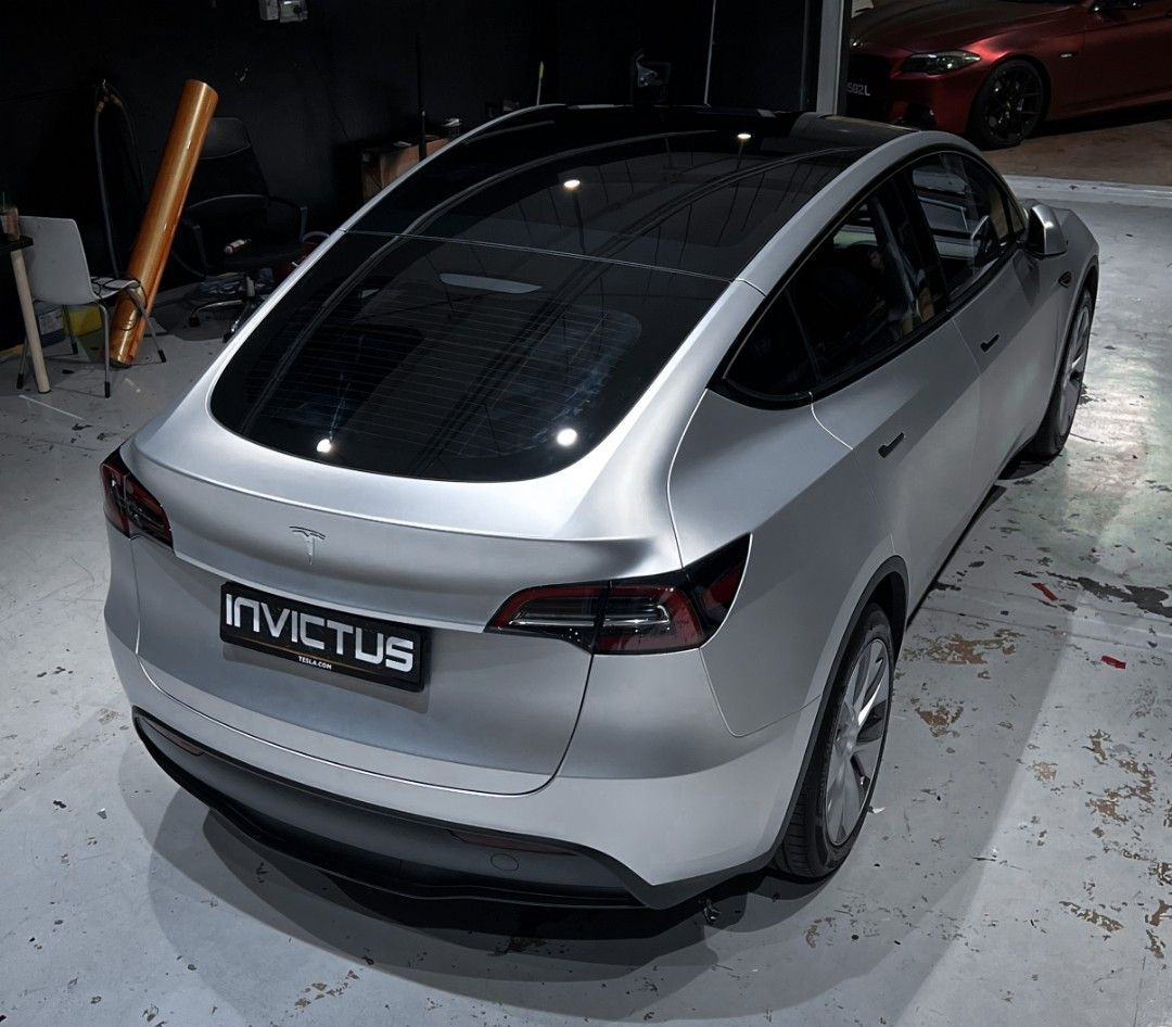 PROMO ! TESLA MODEL Y - FULL BODY WRAP, Car Accessories, Car Workshops ...