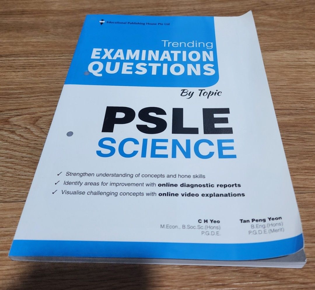 PSLE Science by topic (purchased in 2022), Hobbies & Toys, Books ...