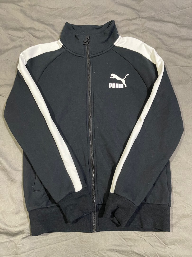 Puma T7 track top, Men's Fashion, Coats, Jackets and Outerwear on Carousell
