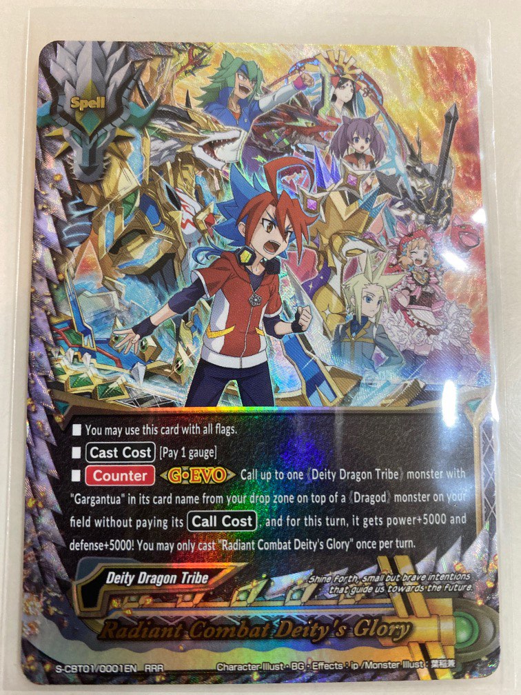 Radiant Combat Deity’s Glory buddy fight card, Hobbies & Toys, Toys ...