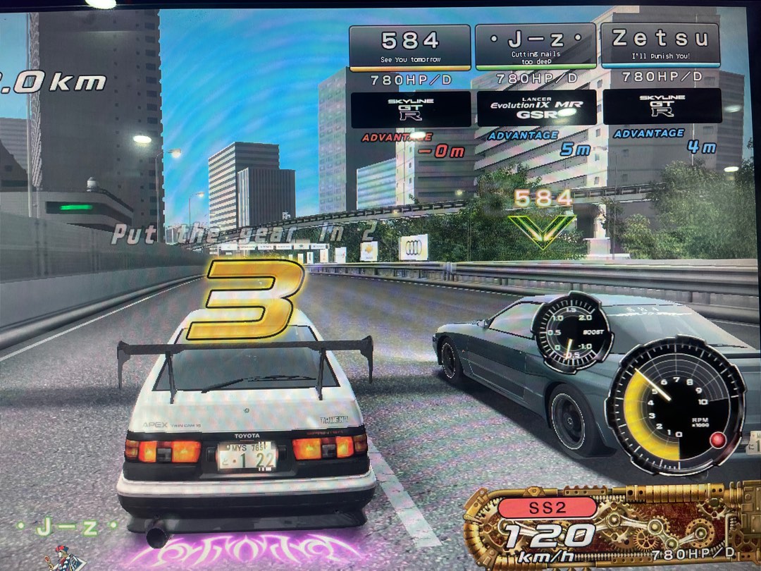 Rare AE86 HighEnd meter 9grade , wangan midnight/wmmt6rr, Video Gaming ...