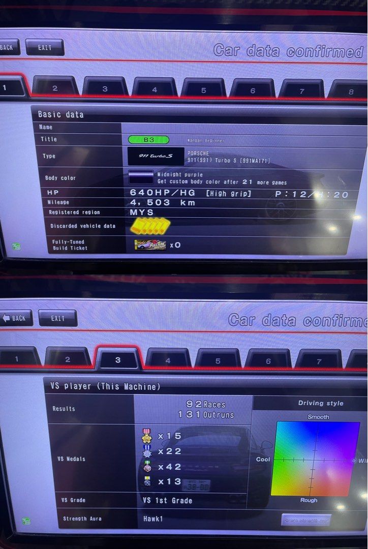 Rare AE86 HighEnd meter 9grade , wangan midnight/wmmt6rr, Video Gaming ...