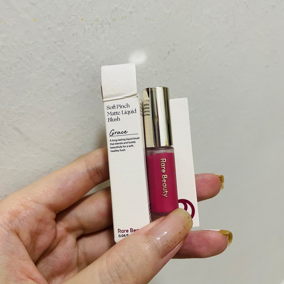 BNIB rare beauty soft pinch matte liquid blush (grace) 1.4ml, Beauty & Personal Care, Face ...