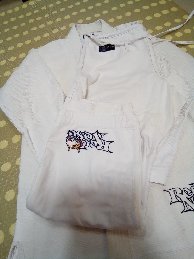 (Rare) Made in Brazil Red Nose Fightwear Bjj Gi, Sports Equipment ...