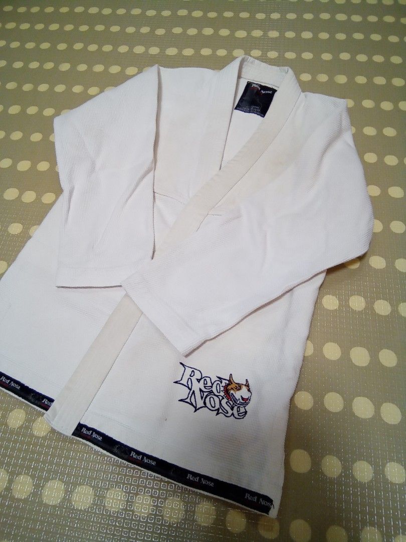 (Rare) Made in Brazil Red Nose Fightwear Bjj Gi, Sports Equipment ...