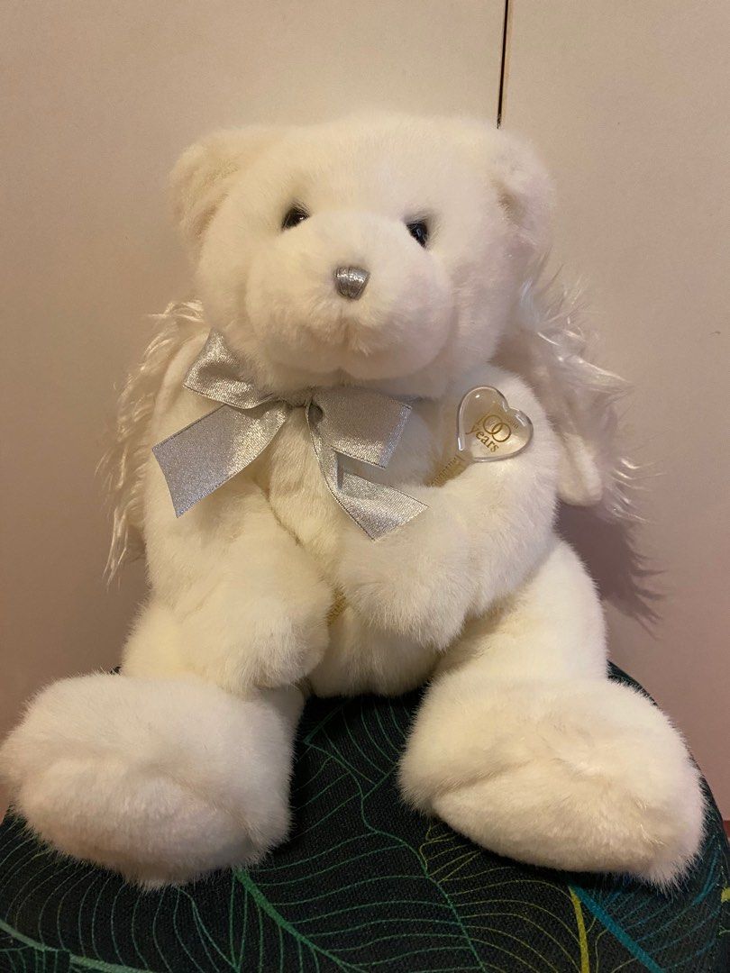 RARE TY Classic Snow Angel 100 Year Anniversary Bear, Hobbies & Toys ...