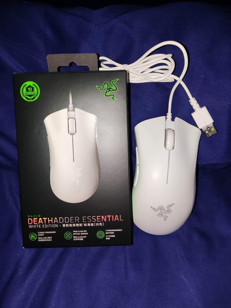 Razer Deathadder (White), Mobile Phones & Gadgets, Other Gadgets on ...