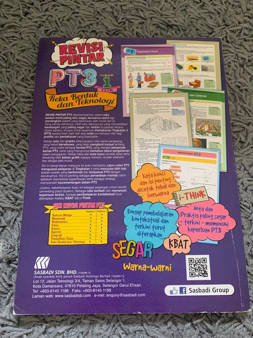 Revisi Pintar RBT Form 1, Hobbies & Toys, Books & Magazines, Textbooks ...