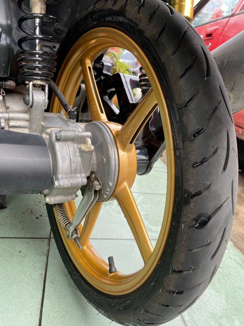 Rim nvx enkei kaduro v1/v2, Motorbikes on Carousell