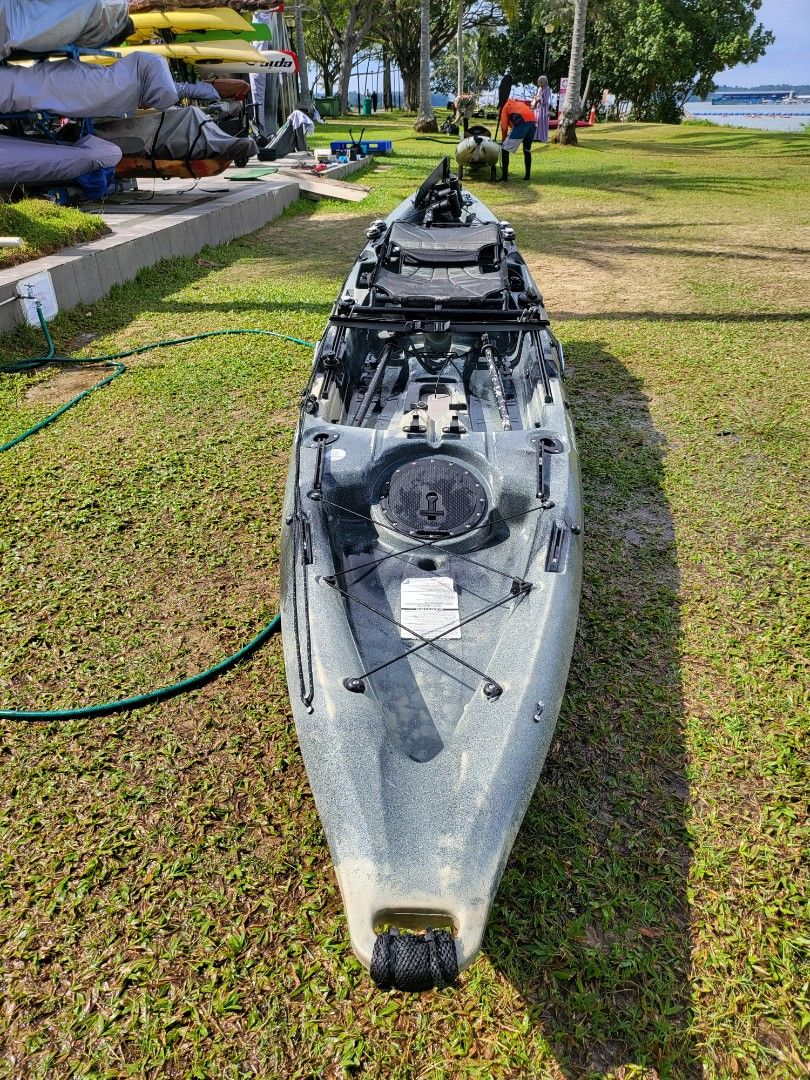 Rare Riot Mako 12 Kayak (2 seater ready), Sports Equipment, Fishing on Carousell