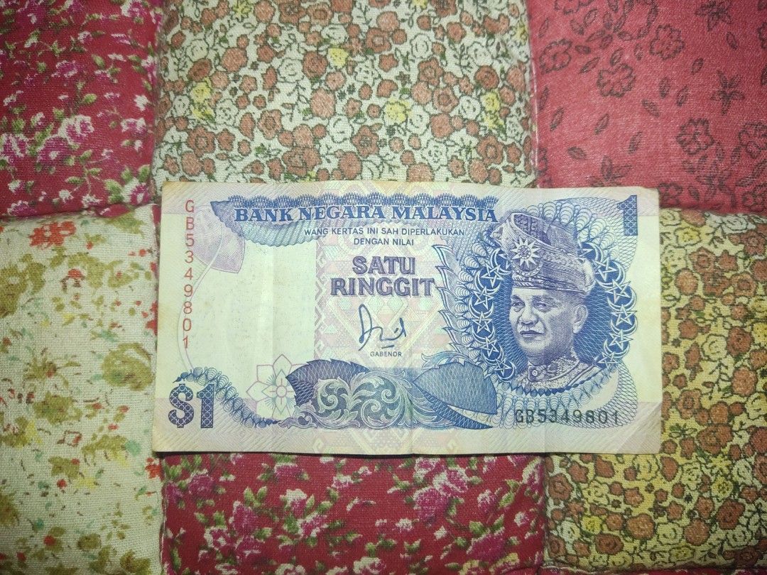 Old money Ringgit Malaysia One, Hobbies & Toys, Collectibles ...