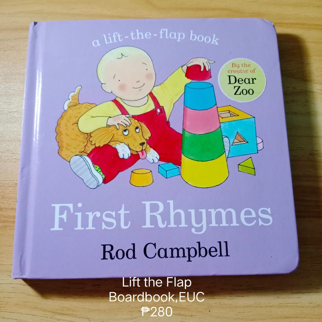 Rod Campbell Lift the Flap Nursery Rhymes, Hobbies & Toys, Books ...