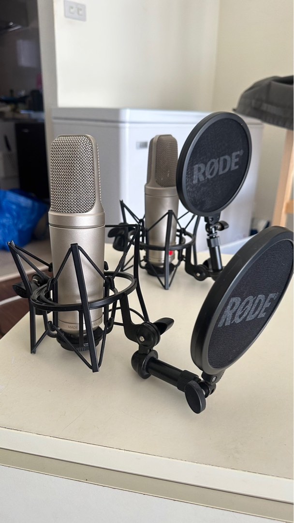 RODE NT2-A 電容式麥克風 (RDNT2A), 耳機及錄音音訊設備, 麥克風在旋轉拍賣