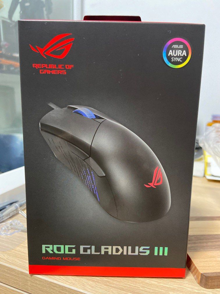 Rog Gladius III mouse, Computers & Tech, Parts & Accessories, Mouse & Mousepads on Carousell