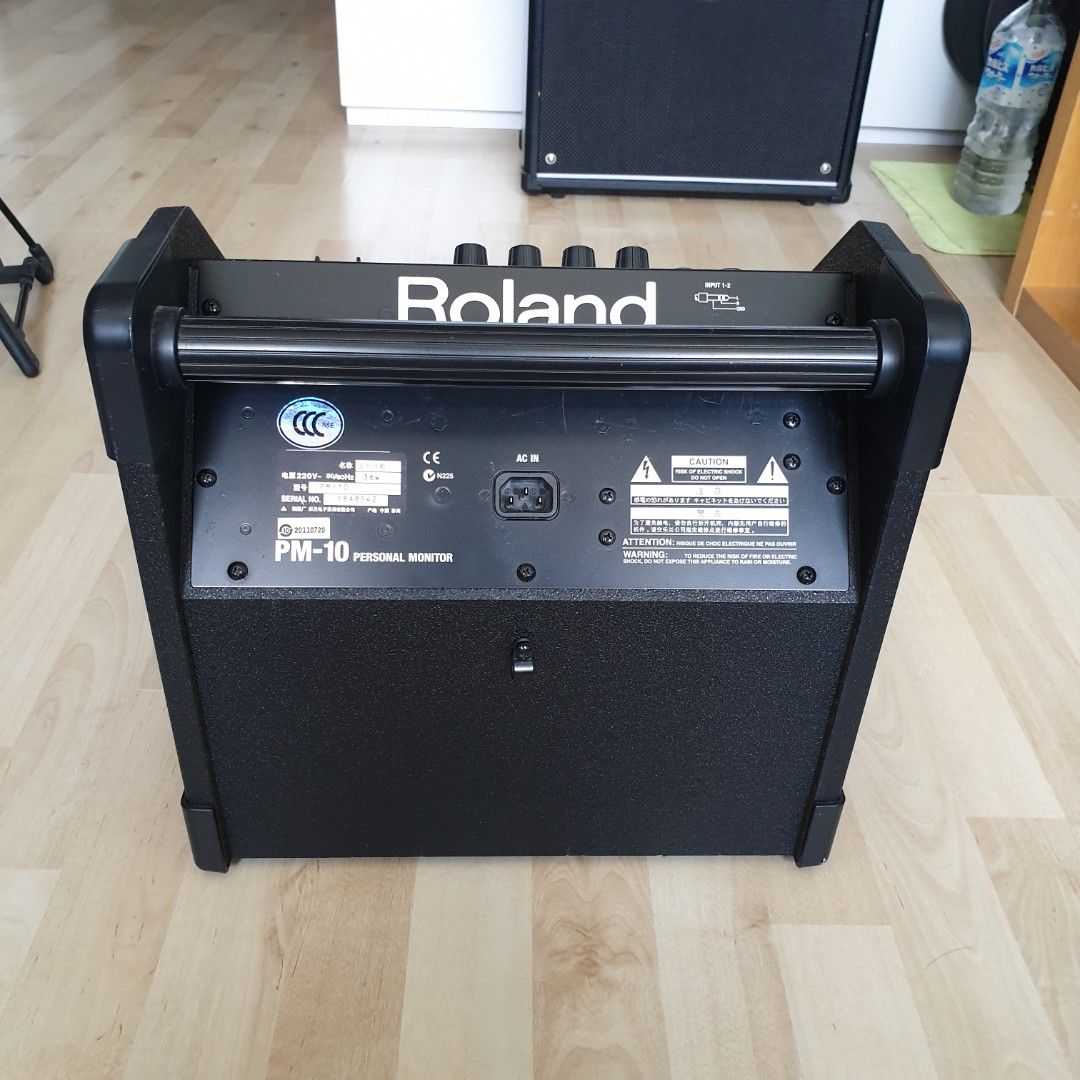 Roland PM-10 Personal Monitor Amplifier/E-Drum Monitor, Hobbies & Toys ...