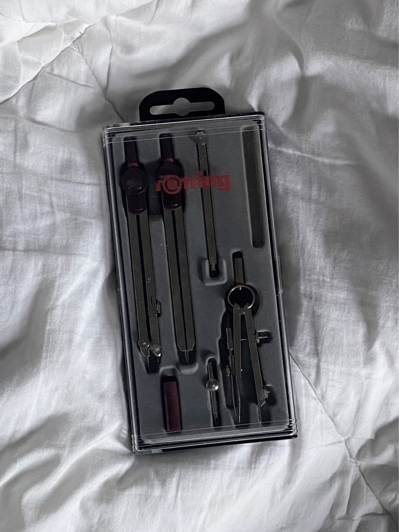 rotring 7 pcs compass set, Hobbies & Toys, Stationary & Craft, Craft ...