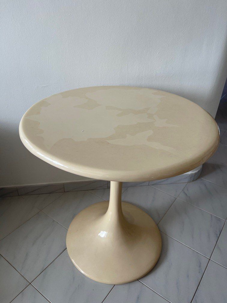 Retro Round table, Furniture & Home Living, Furniture, Tables & Sets on ...