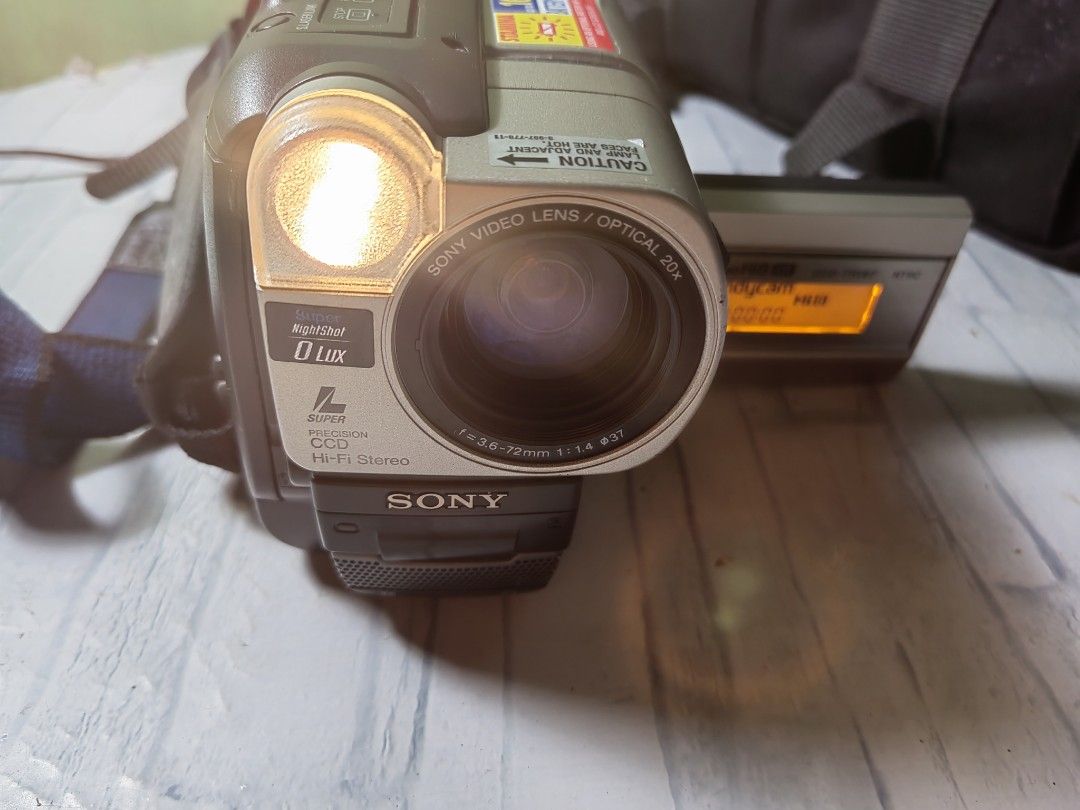 Sanoy handyCam vision 360x digital zoom, Photography, Video Cameras on ...