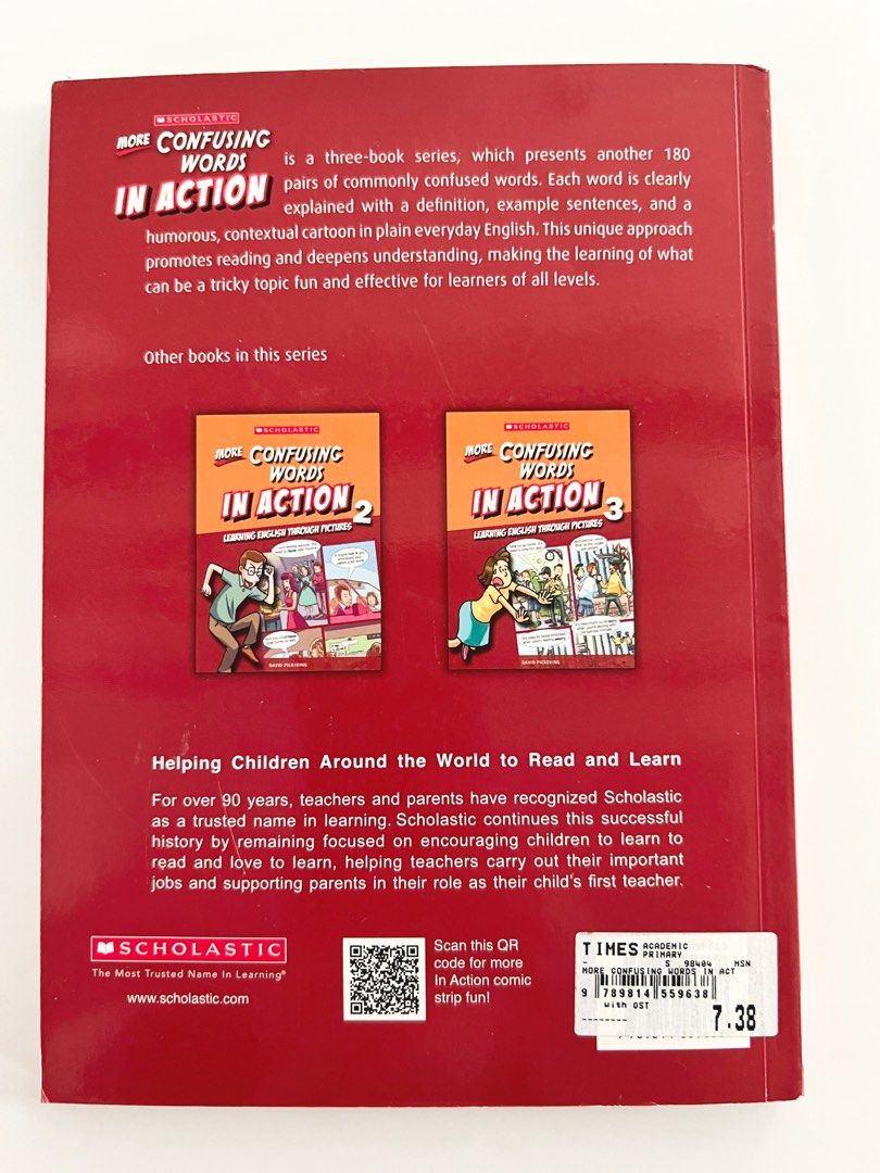 Scholastic - More Confusing Words In Action 1, Hobbies & Toys, Books ...
