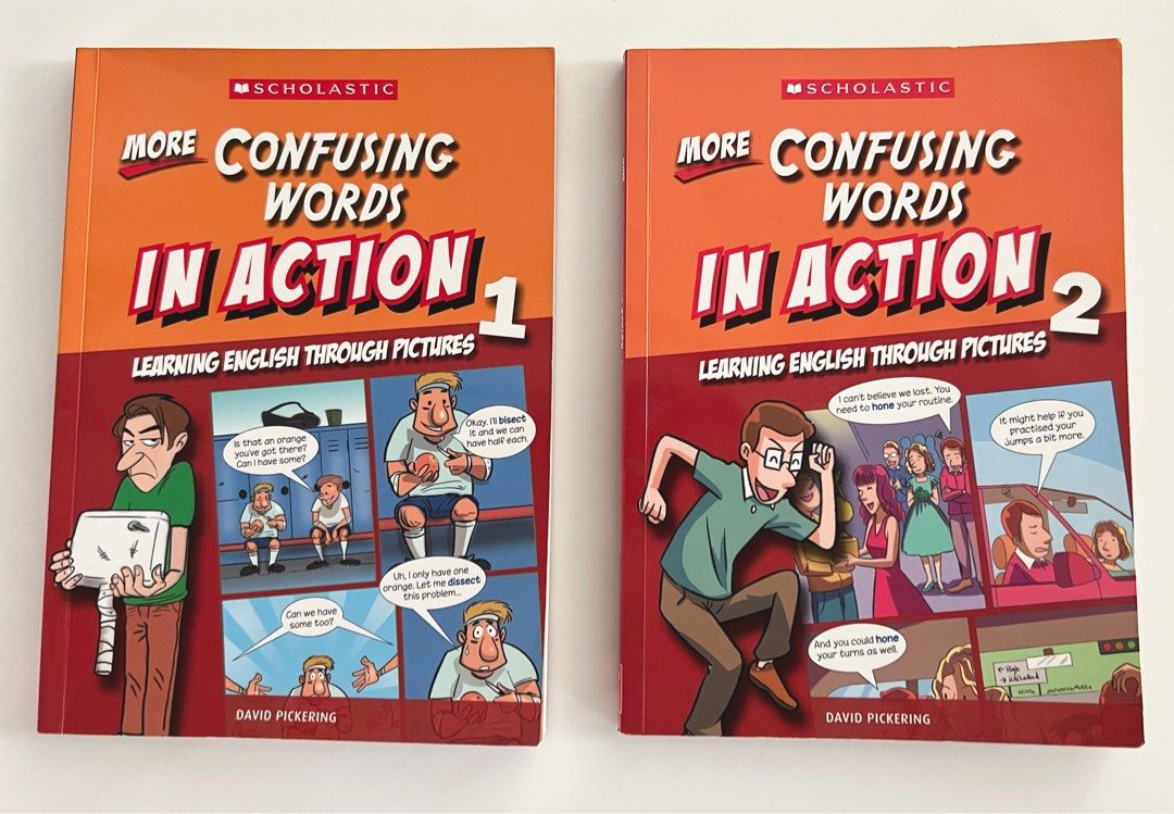 Scholastic - More Confusing Words In Action 1, Hobbies & Toys, Books ...