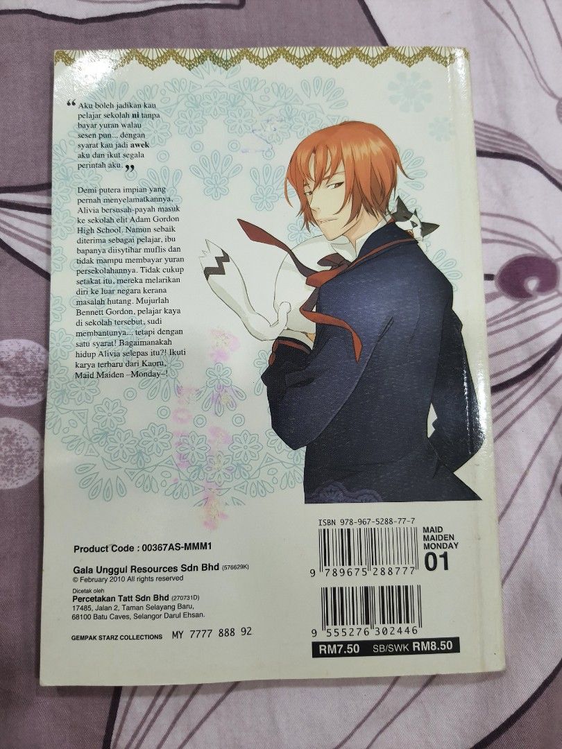 Komik Preloved Gempak Maid Maiden Monday karya Kaoru, Hobbies & Toys ...
