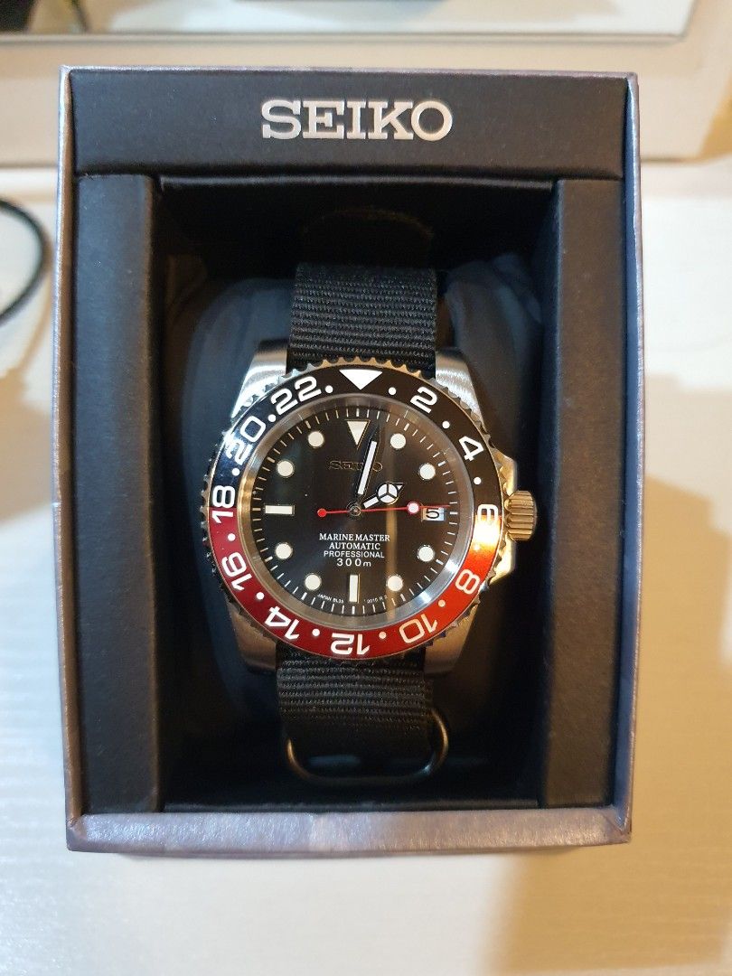 Seiko coke watch (mod), Men's Fashion, Watches & Accessories, Watches ...