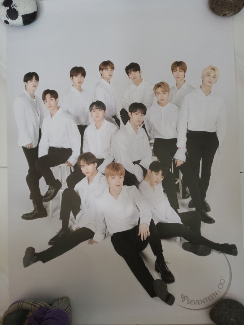 Seventeen SVT Jun and group poster, Hobbies & Toys, Memorabilia ...