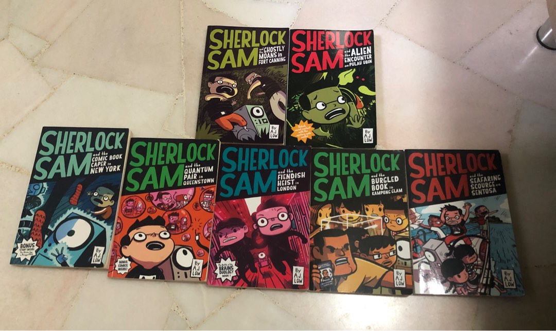 Sherlock Sam series, Hobbies & Toys, Books & Magazines, Fiction & Non ...
