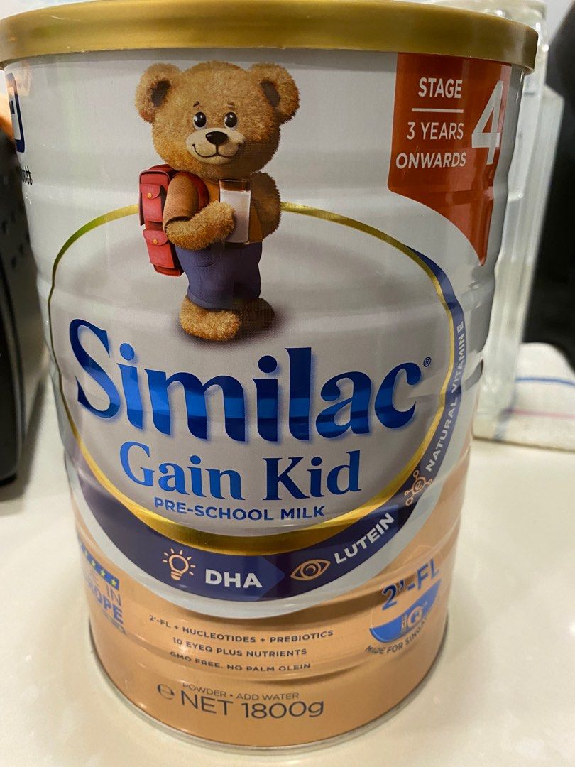 Similac Gain Kid Stage 4, Babies & Kids, Nursing & Feeding, Weaning ...