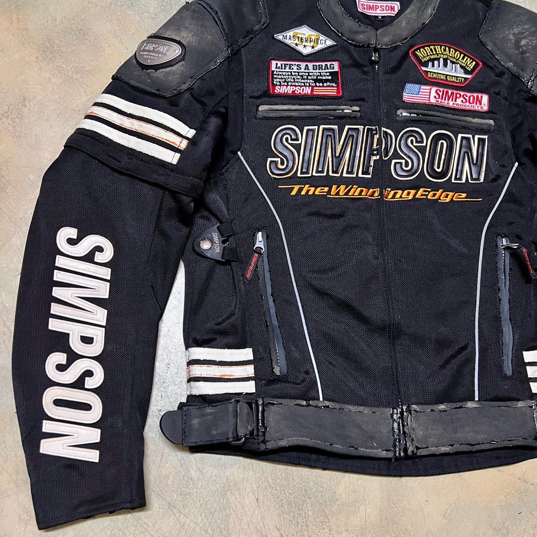 Simpson Racing Jacket, Men's Fashion, Coats, Jackets and Outerwear on ...