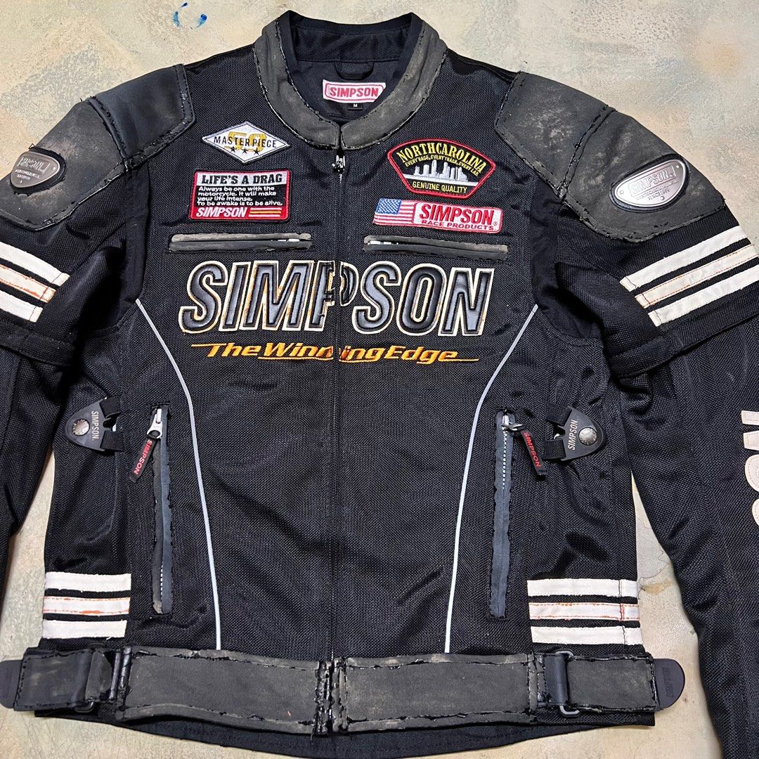 Simpson Racing Jacket, Men's Fashion, Coats, Jackets and Outerwear on ...