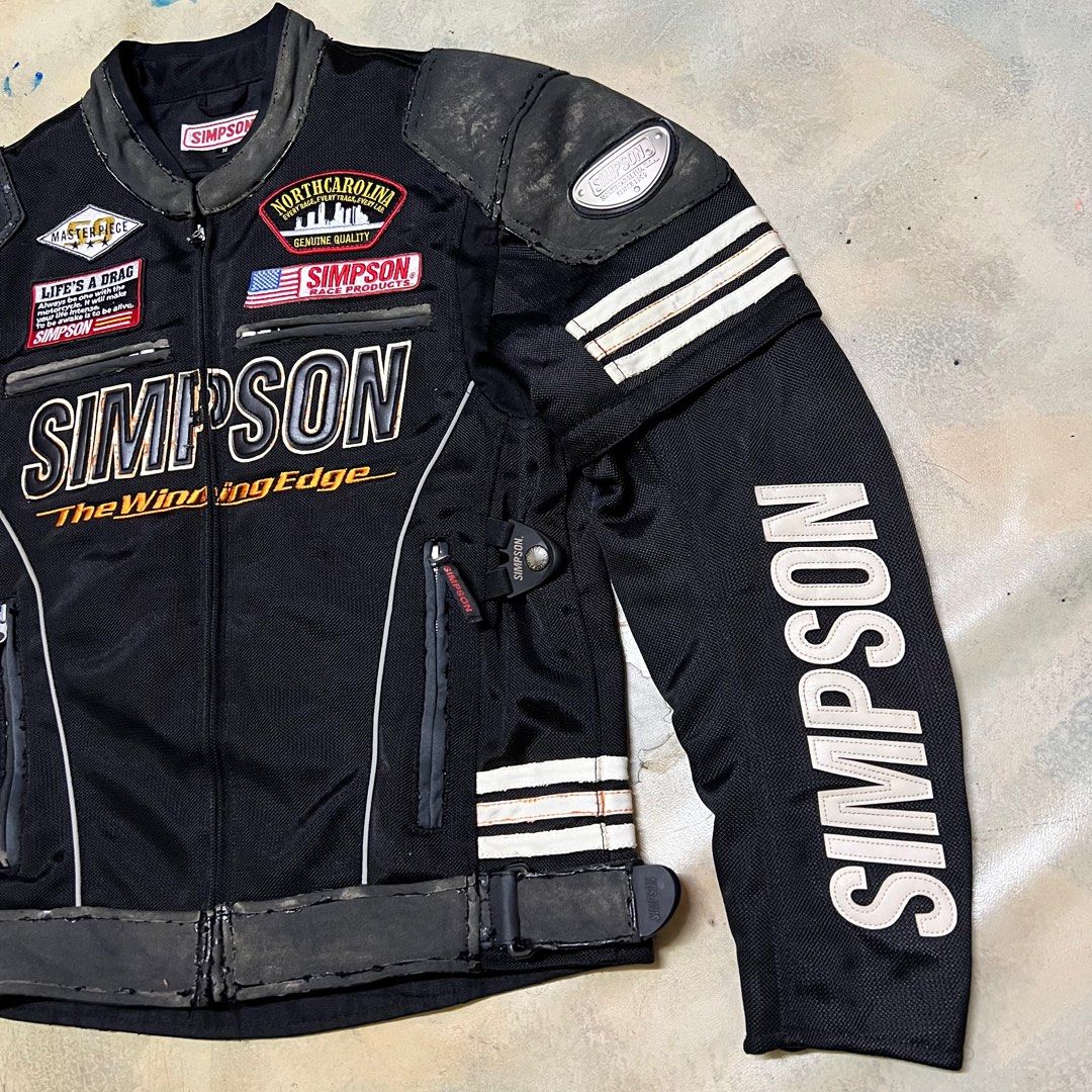 Simpson Racing Jacket, Men's Fashion, Coats, Jackets and Outerwear on ...
