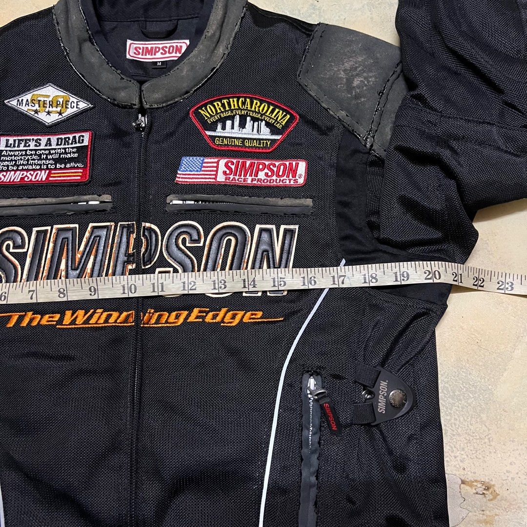 Simpson Racing Jacket, Men's Fashion, Coats, Jackets and Outerwear on ...