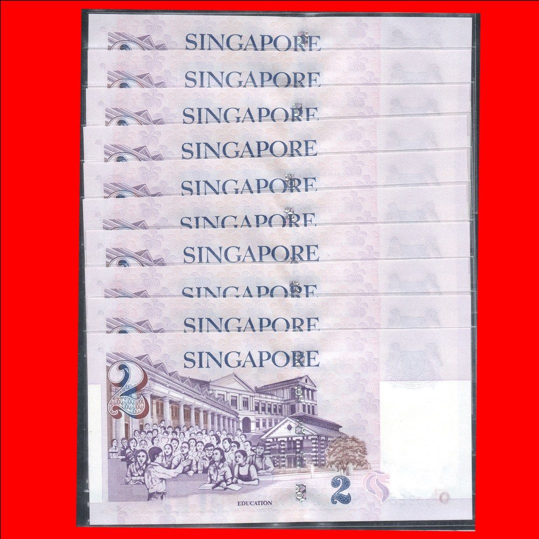 Singapore Millennium Paper Notes Brand New in Running Numbers , Hobbies ...