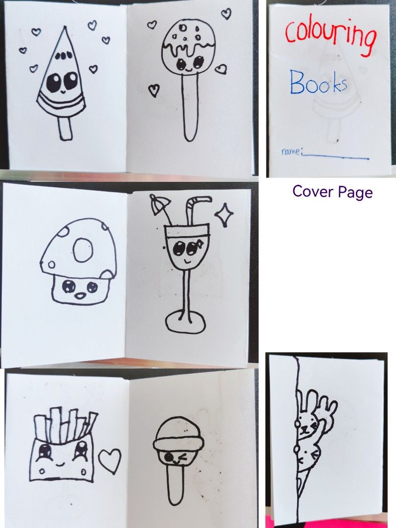 Small Colouring Book, Hobbies & Toys, Stationery & Craft, Art & Prints ...