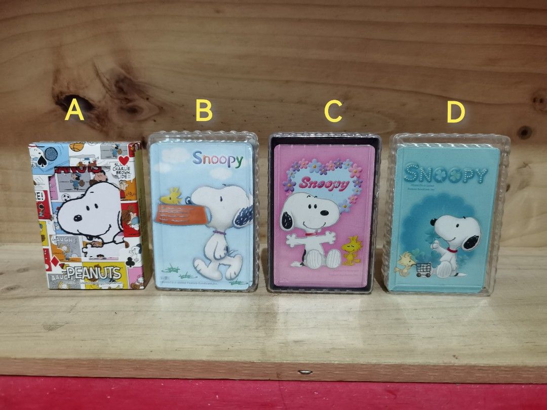 Snoopy Playing Cards Collection series, Hobbies & Toys, Toys & Games on ...