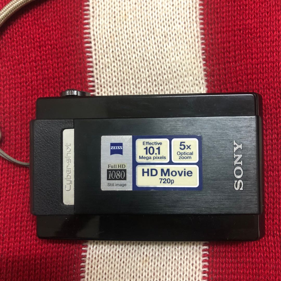 Sony Cybershot DSC-T500 Camera Digital, Photography, Cameras on Carousell