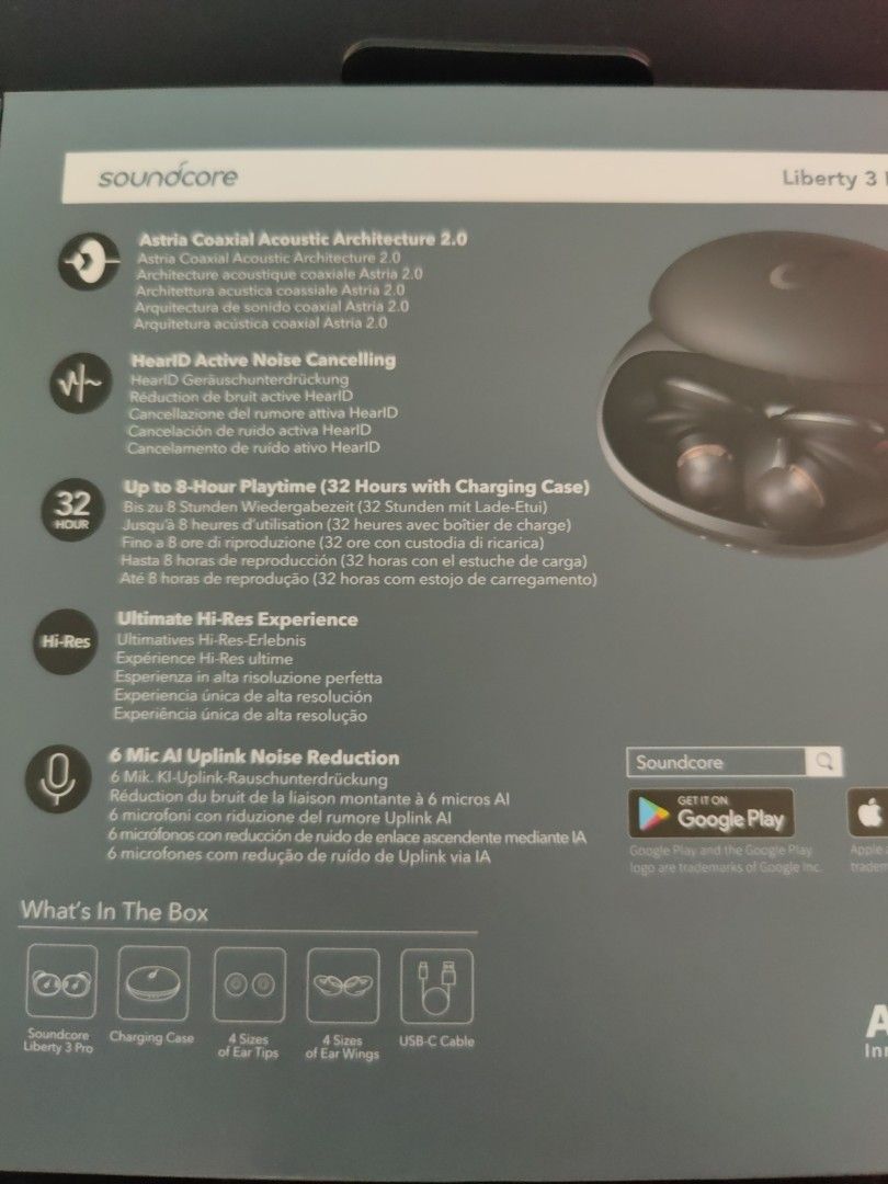 Soundcore liberty 3 pro, Audio, Earphones on Carousell
