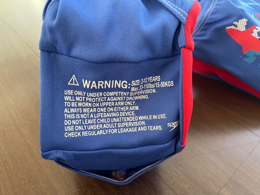 Speedo arm floats for kids, Sports Equipment, Sports & Games, Water ...