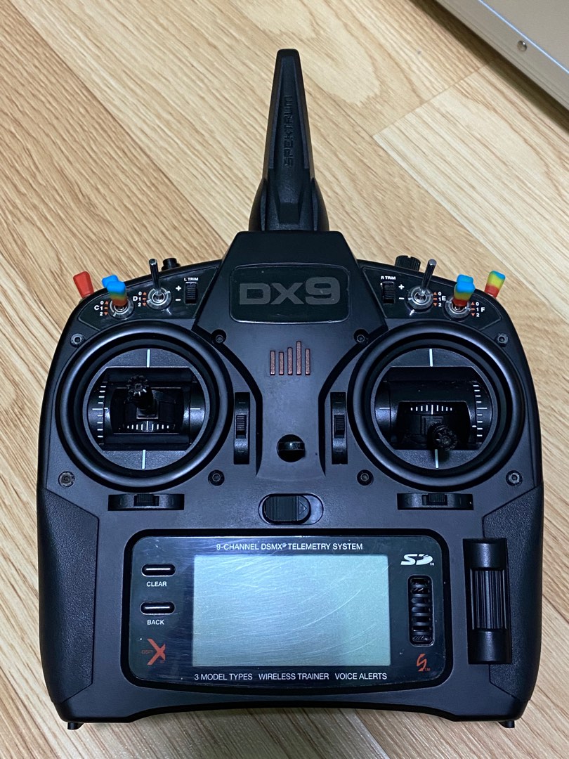 Spektrum DX9 Controller : 9-Channel Air Transmitter (Black Edition ...