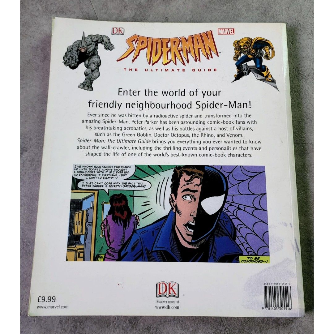 Spider-Man: The Ultimate Guide, Hobbies & Toys, Books & Magazines ...