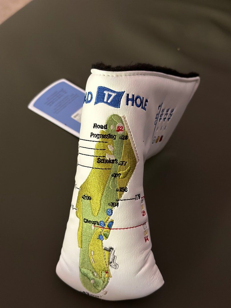St Andrews Old Course Road Hole Map Putter Cover, Sports Equipment ...