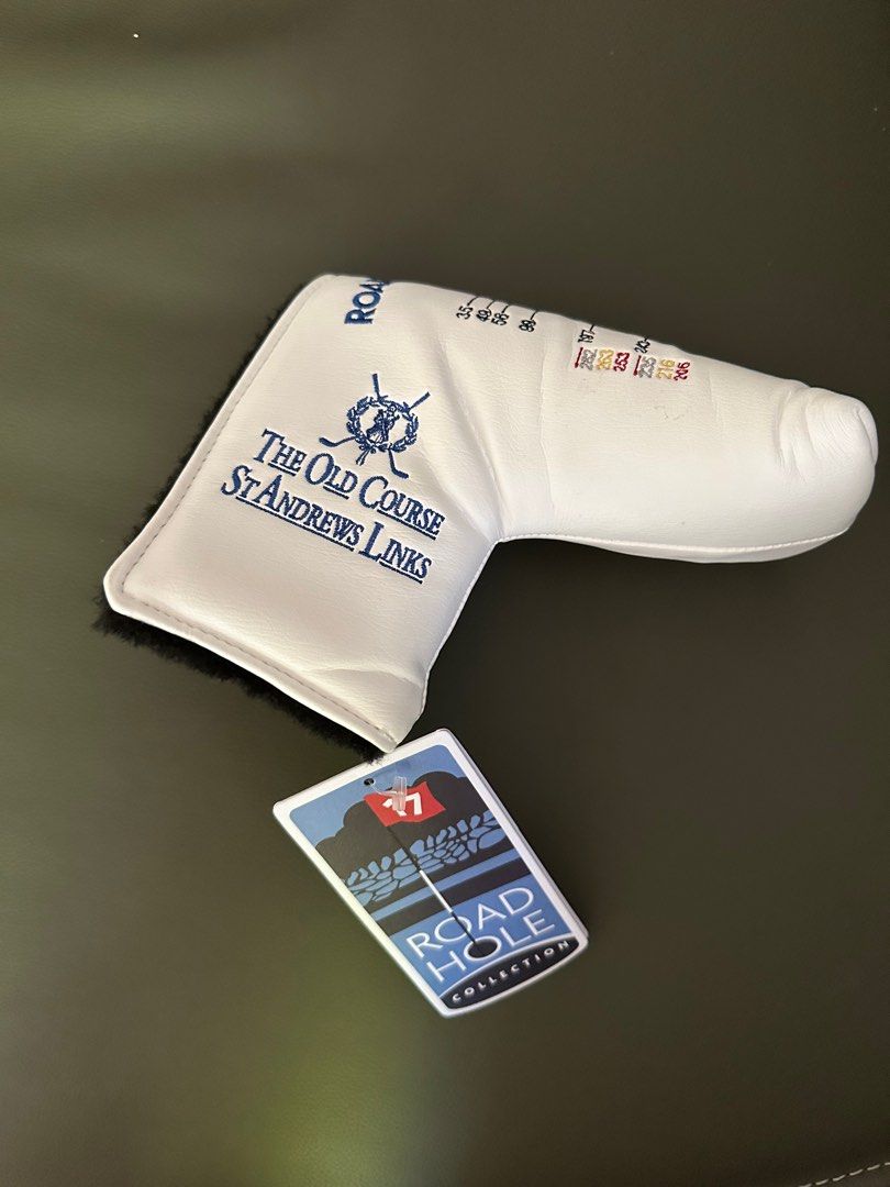 St Andrews Old Course Road Hole Map Putter Cover, Sports Equipment ...