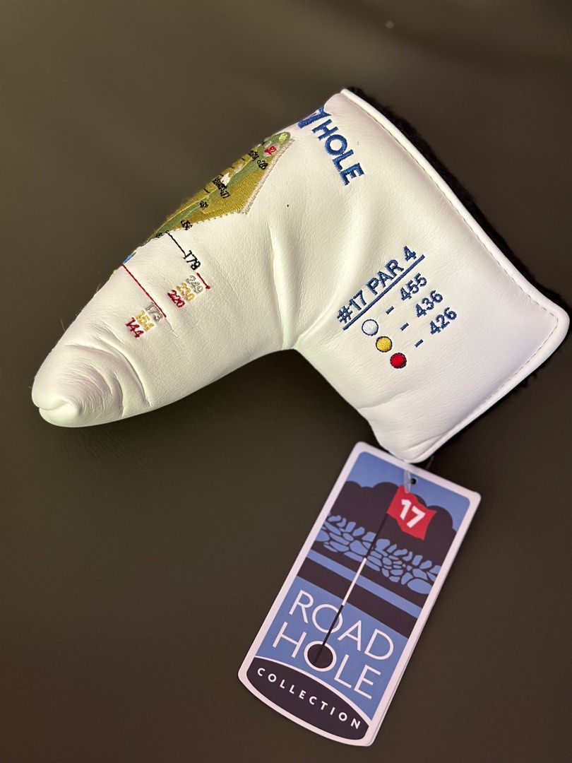 St Andrews Old Course Road Hole Map Putter Cover, Sports Equipment ...