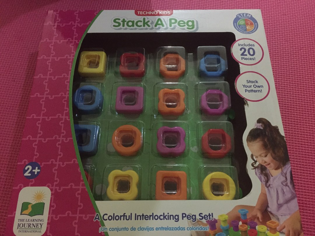 TLJI Stack a peg, Hobbies & Toys, Toys & Games on Carousell