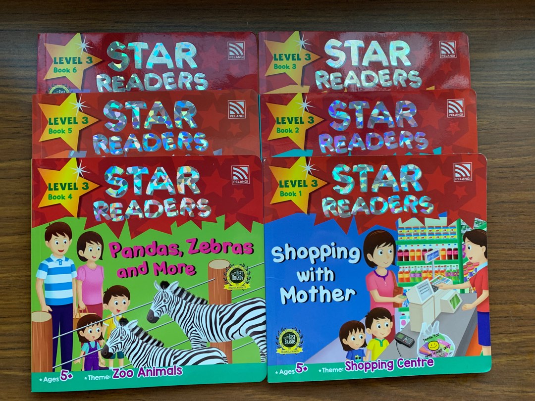 Star Readers Level 3 Book 1 to 6, Hobbies & Toys, Books & Magazines ...